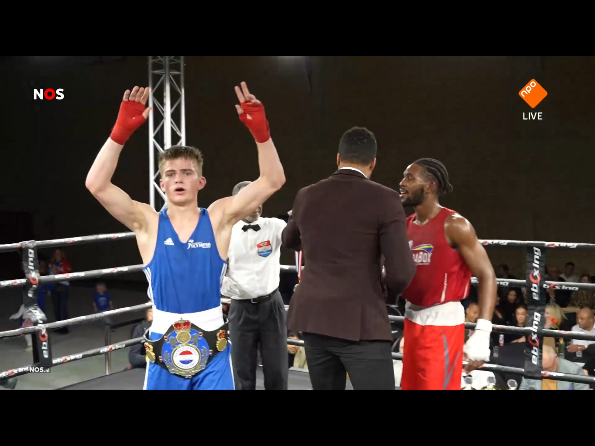 Thijmen Kraak Kampioen van Nederland 2024 - Olympus boxing